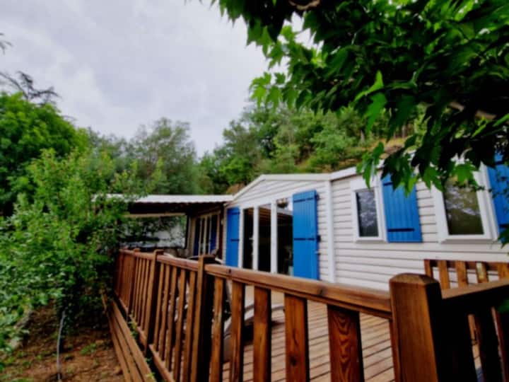 Mobil-home Pmr Avec Terrasse Pour 4 Pers. - Prades, France