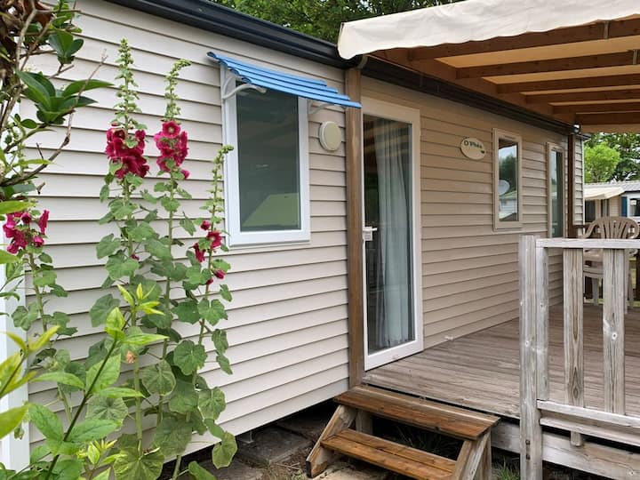 Mobil Home 4 Pers Avec Terrasse - Cuisine ÉQuipée - Marennes