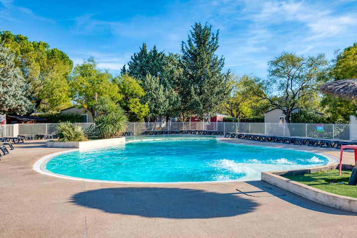 Mobil-home Camping Les Amandiers - Aimargues