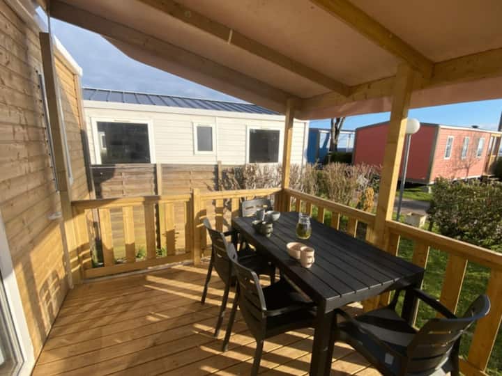 Mobil-home Avec Terrasse Pour 4 Pers, 2 Ch - Saint-Trojan-les-Bains