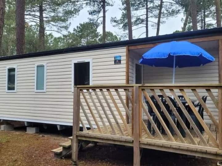 Mobil Home Confort 6 Pers Avec Terrasse - Messanges