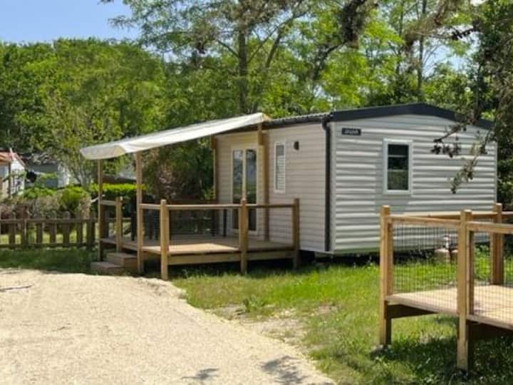 Mobil-home 4 Pers Avec Terrasse - Grayan - Montalivet les Bains