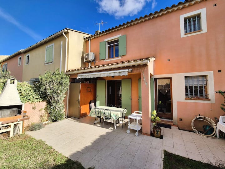 Maison 2 Chambres, Climatisation, Jardin, Barbecue - Six-Fours-les-Plages