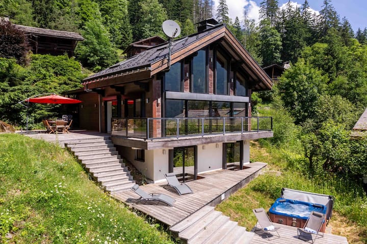 Ski Chalet La Source Avec Jacuzzi - Chamonix-Mont-Blanc
