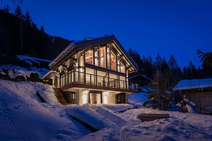 Ski Chalet La Source Avec Jacuzzi - Chamonix-Mont-Blanc