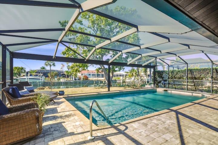 Punta Gorda Isles 3 Bedroom Pool Home On Canal - Punta Gorda, FL