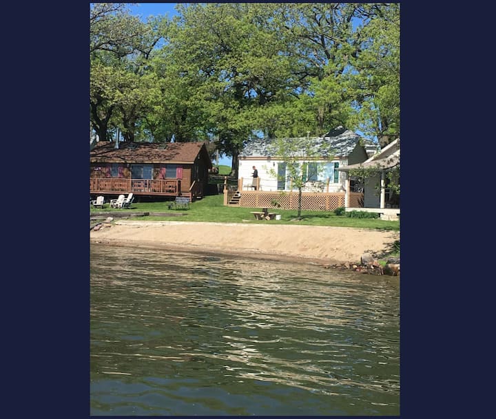 Beachfront Cabin On East Lake W/ Boat Hoist - Okoboji, IA