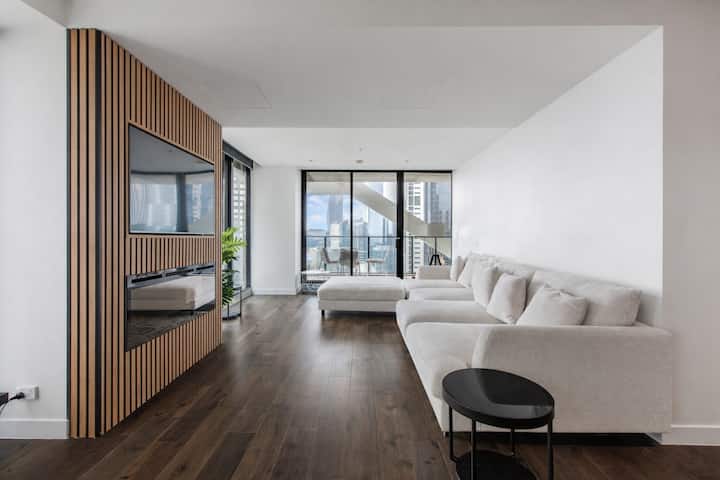City Road Sanctuary With Sunset Views & Parking - St Kilda