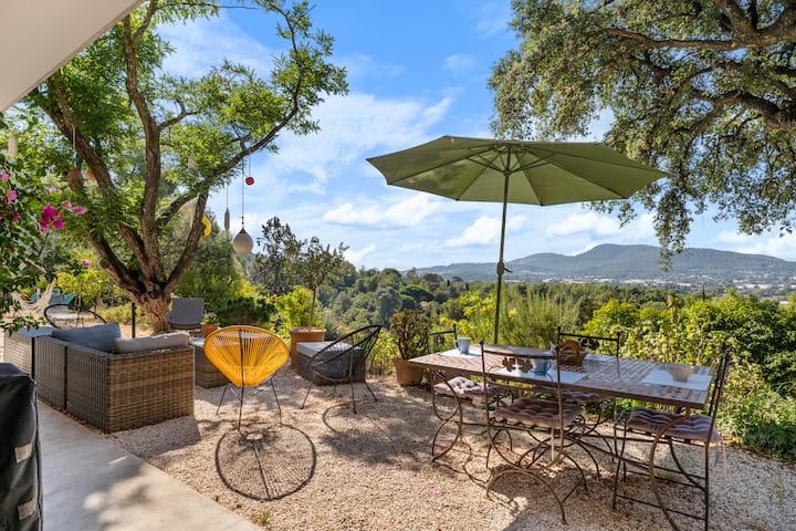 Hyeres Rez De Villa Vue Mer - Le Pradet