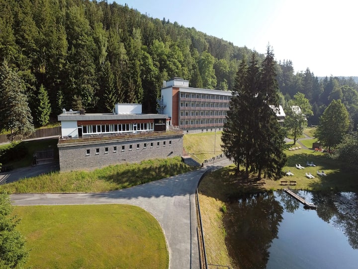 Schwarzbachtal - Chambre Double Sur La Forêt - Markneukirchen
