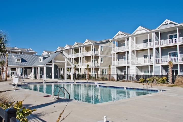 Seaside Villas #15 - Shared Pool/ocean View - Pine Knoll Shores, NC