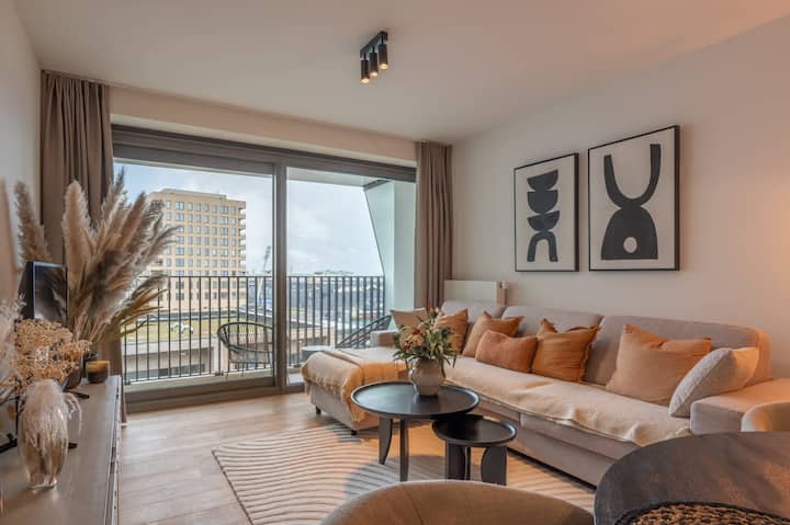 Modern Apartment For 4 With Terrace - Ostende