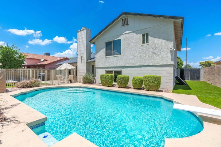 Gated Gilbert Retreat | Pool, Game Room & Hot Tub - Gilbert, AZ