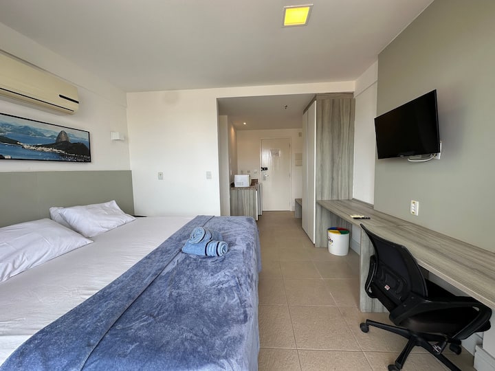 Loft Agradável Em Excelente Localização |Mara504 - Macaé