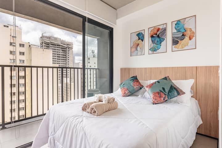 Lindo Studio Na Bela Vista Prox Ao Sirio - Brazil