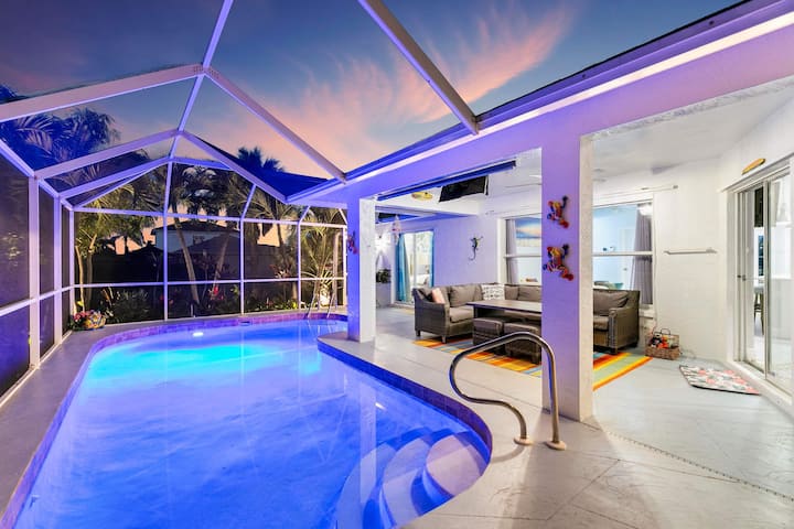 3 Bdr Retreat L Close To Mackle Park I Heated Pool - Marco Island, FL