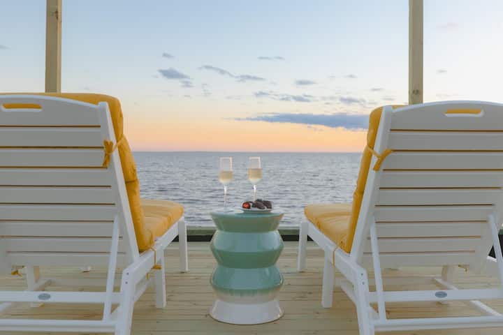 Oceanfront Sundeck, Hot Tub, Stargazing, Fire Pit - Florida