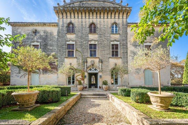 Le Château De Christin - Avec Piscine - Gard
