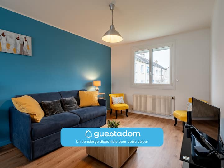 Le Bruxellois - Wifi - Parking - Le Mans