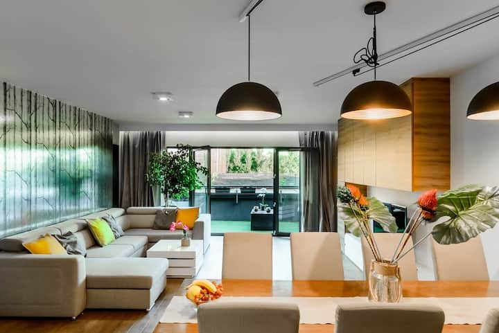 Modern Design Loft With 3 Terrace - Łódź