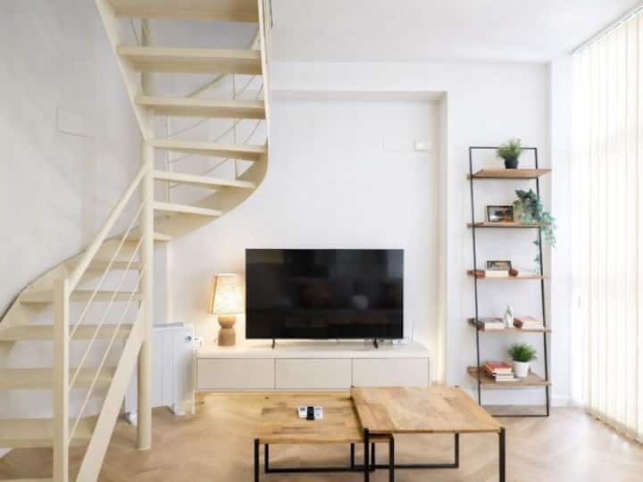 Stylish Renovated Duplex Near The Beach - Sagunto