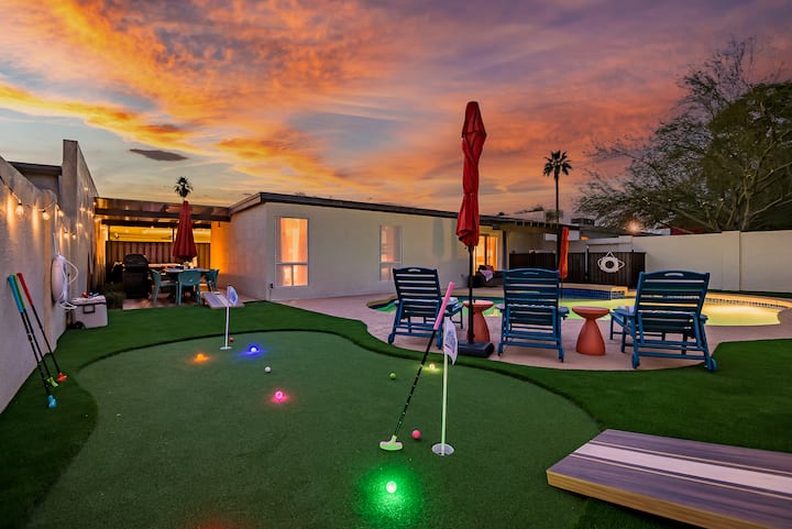 Family Retreat - 2 Kings,  Pool,  Game Room - Litchfield Park, AZ