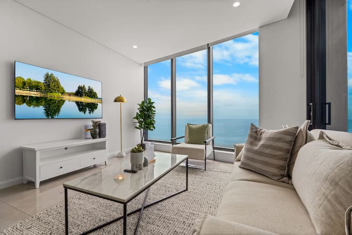 Beachfront Panoramic Ocean View 2br Parking & Pool - Gold Coast