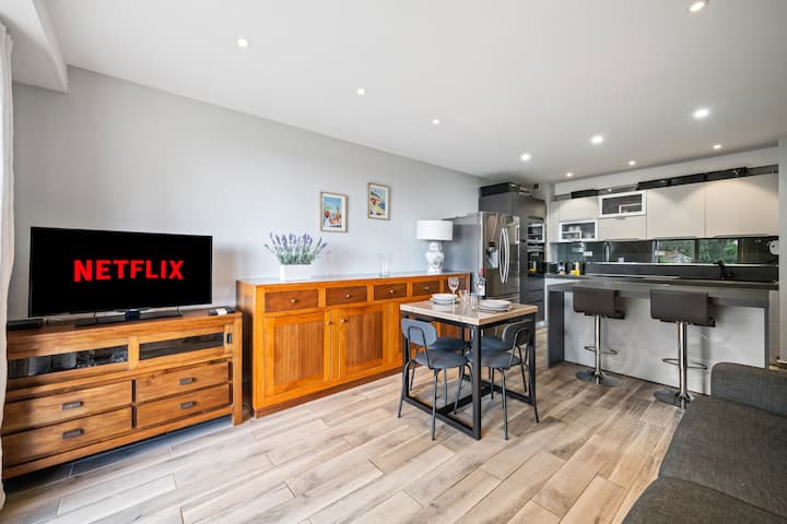 Le Cottage - Terrasse - Clim - Wifi - Parkingprivé - Roquebrune-Cap-Martin