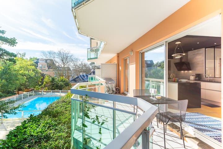 Dahlia - Appt 2 Chambres Et Piscine - Anglet