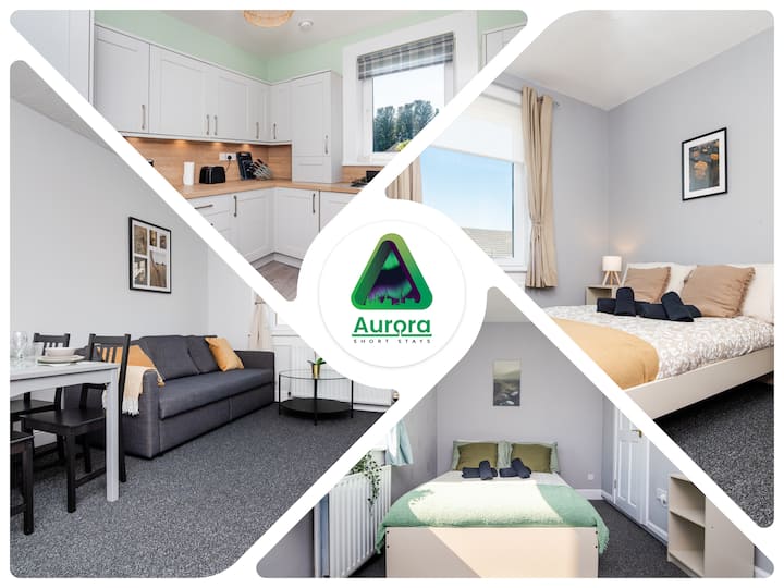 Ideal Work Stays | 3br | Sleeps 6 | Free Parking - Falkirk