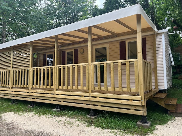 Mobilhome Marronnier 6p Climatisé - La Roque-Gageac