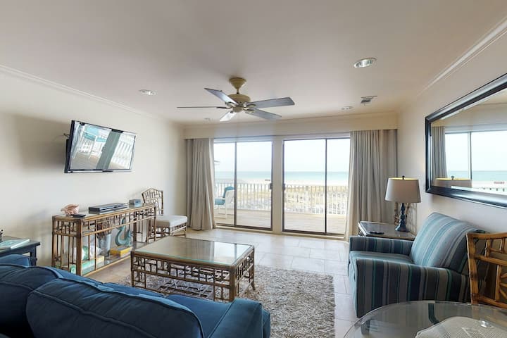 Beachfront 1br | Pool | Hot Tub | Tennis | Gym - デスティン, FL