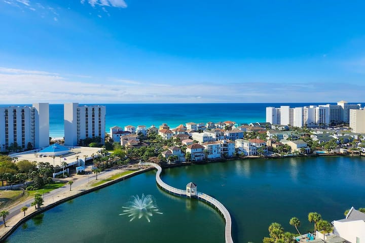 3br With Stunning Water Views, Pool/hot Tub - Destin, FL