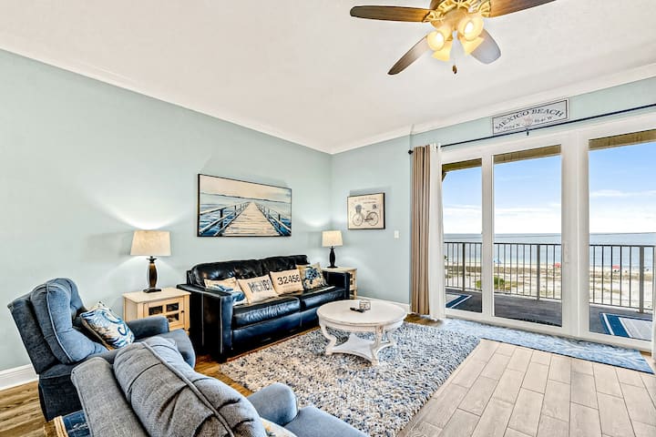 Fourth Floor Condo With Shared Pool, Ocean View, H - Mexico Beach, FL