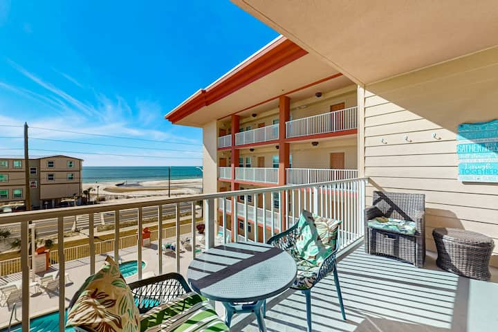 Mexico Beach Condo W/ Full Beach View, Central Ac, - Mexico Beach, FL