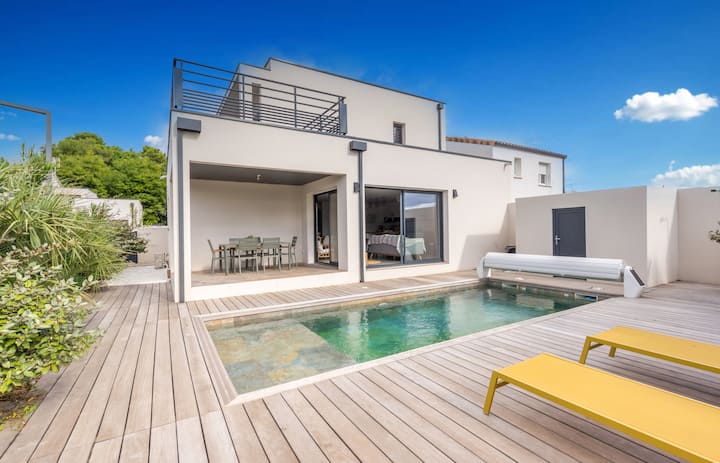 Villa Casano Maison Familiale Proche Mer Piscine - Saint-Pierre-la-Mer