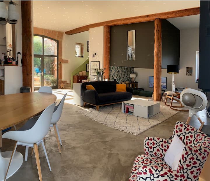 Golden Stone House With View Of Mont Blanc - Villefranche-sur-Saône