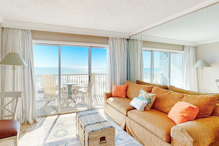 Convenient Studio Oceanfront 3rd-floor | Balcony - Fort Walton Beach, FL