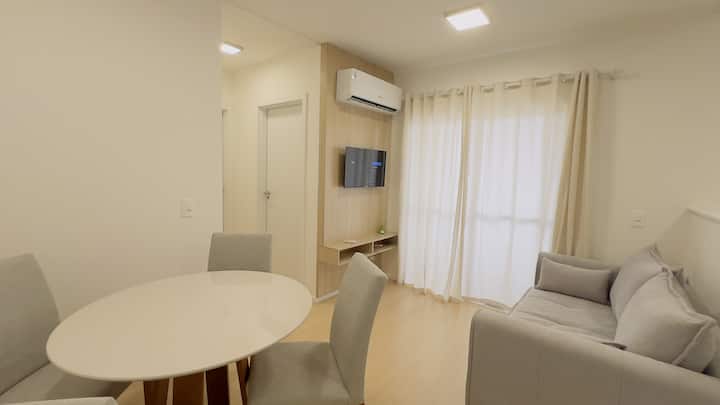 T1.406 - Apto Quadra Mar, Novo Em Condomínio Clube - Itapoá