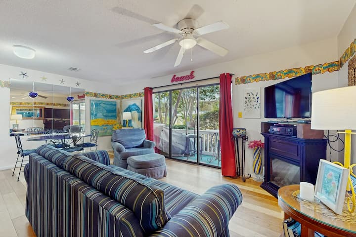 Cute 1br 1st-floor | Patio | Pool | - Seagrove Beach, FL