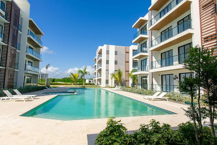 Exclusive 1br, Pool, Gym, And Artificial Beach - Punta Cana