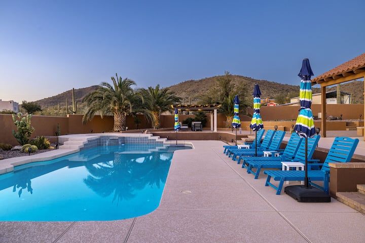 Private Desert Retreat W/ Heated Pool + Spa - Cave Creek, AZ