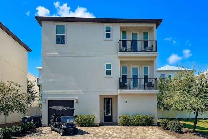 4 Br Coastal Home, Outdoor Space, Close To Beach - Miramar Beach, FL