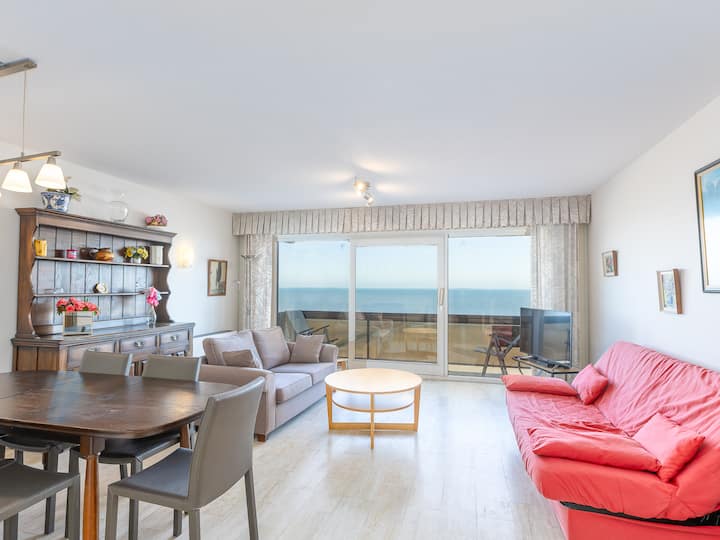 Appartement Spacieux Avec Garage Et Vue Sur Mer - Ostende
