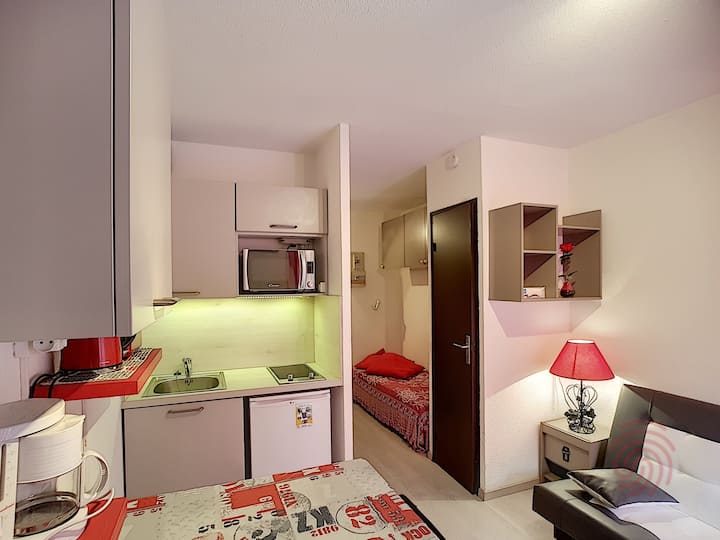 Studio Lamalou-les-bains, 1 Pièce, 1 Pers. - Lamalou-les-Bains