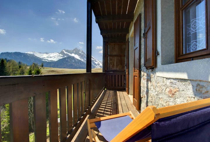 Historic Dwelling With Terrace In Sauris - Sauris