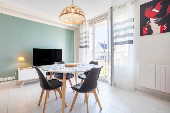 Appt 300m De La Plage Vue Sur Mer - Audierne