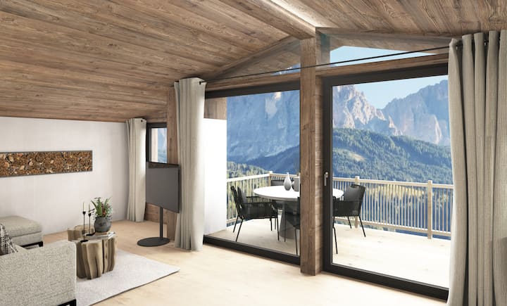 121c - Dosplain Panoramic Apartments | Stevia - Val Gardena