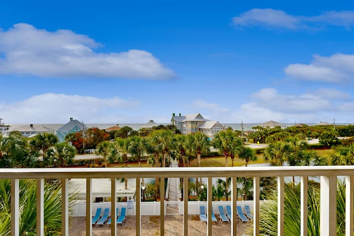 Coastal 1br With Gulf View, Pool & Hot Tub On-site - Santa Rosa Beach, FL