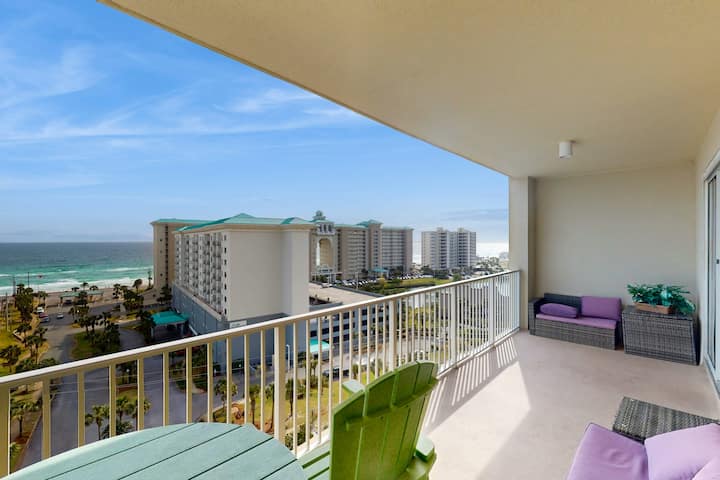 Amazing 2br Gulfview 10th-floor | Balcony | Pool - Miramar Beach, FL